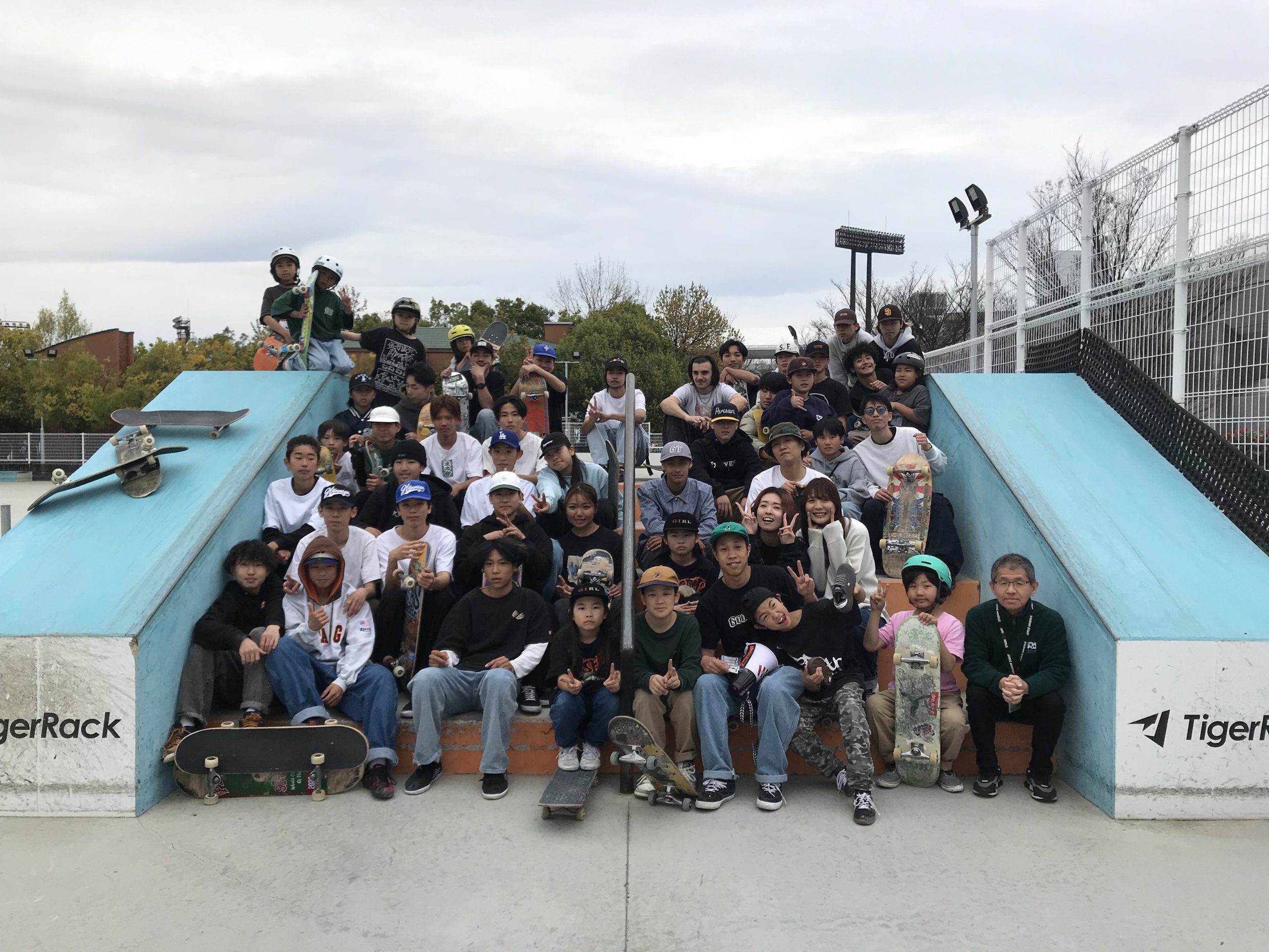 タイガーラックスケートボードパーク1周年イベントを開催。 - タイガーラック株式会社